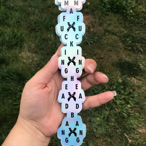 Excision Holographic DNA Sticker | Etsy