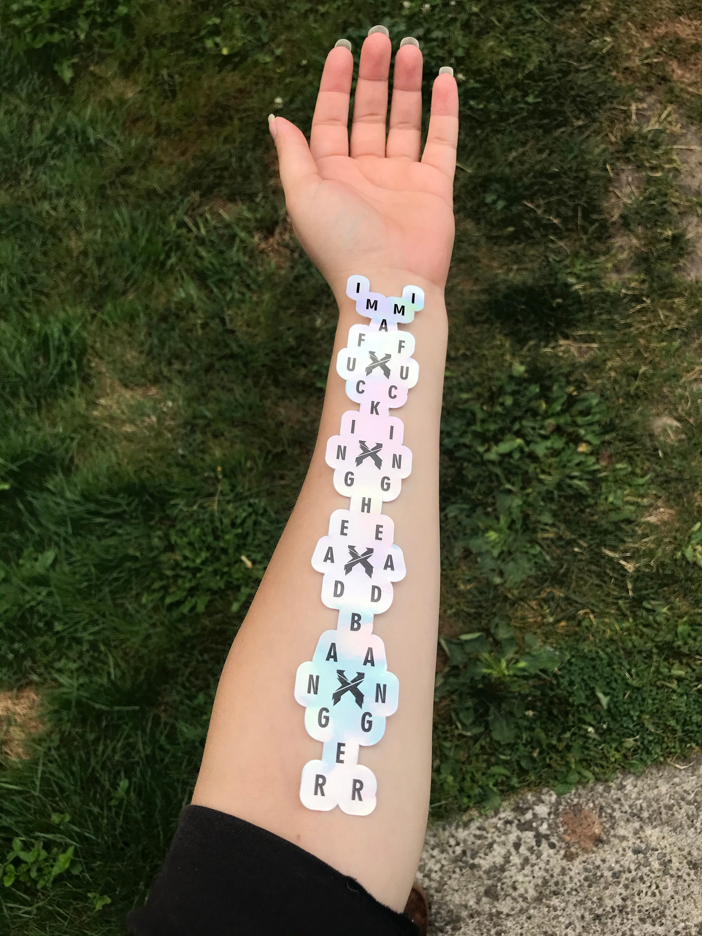 Excision Holographic DNA Sticker - Etsy