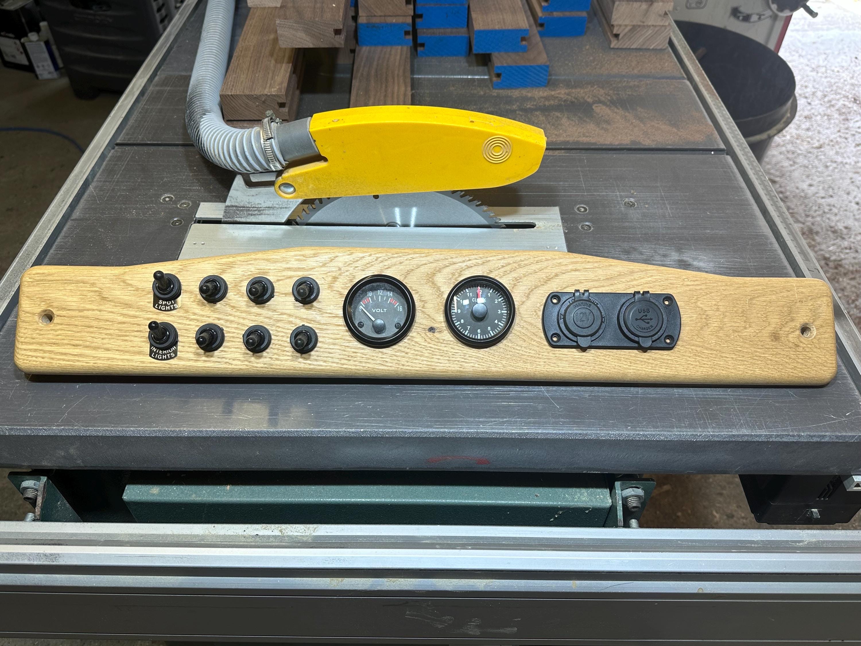 Land Rover Series 3 Bespoke Solid Oak Dash Panel - Etsy UK