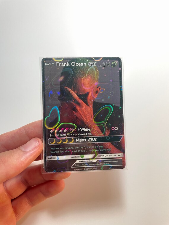 Frank Ocean Pokémon card Wall Hangings Wall Décor etna.com.pe