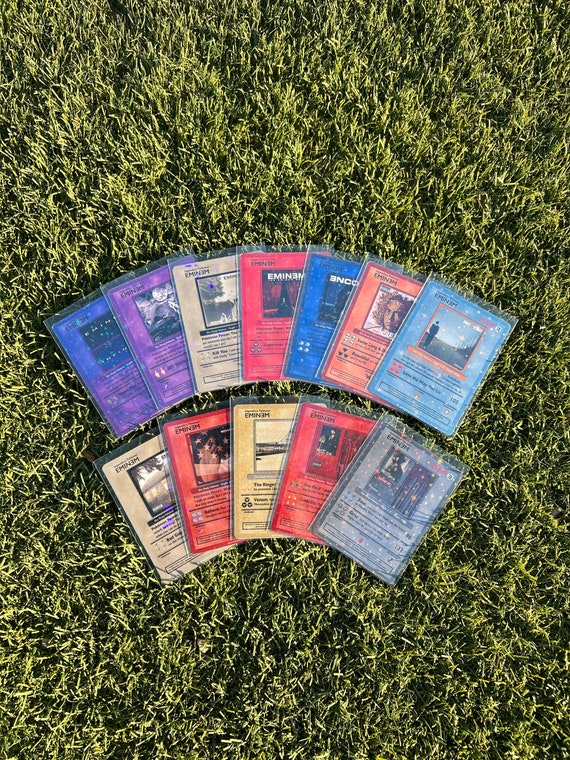 Eminem Full Discography Pokémon Cards PACK - Etsy