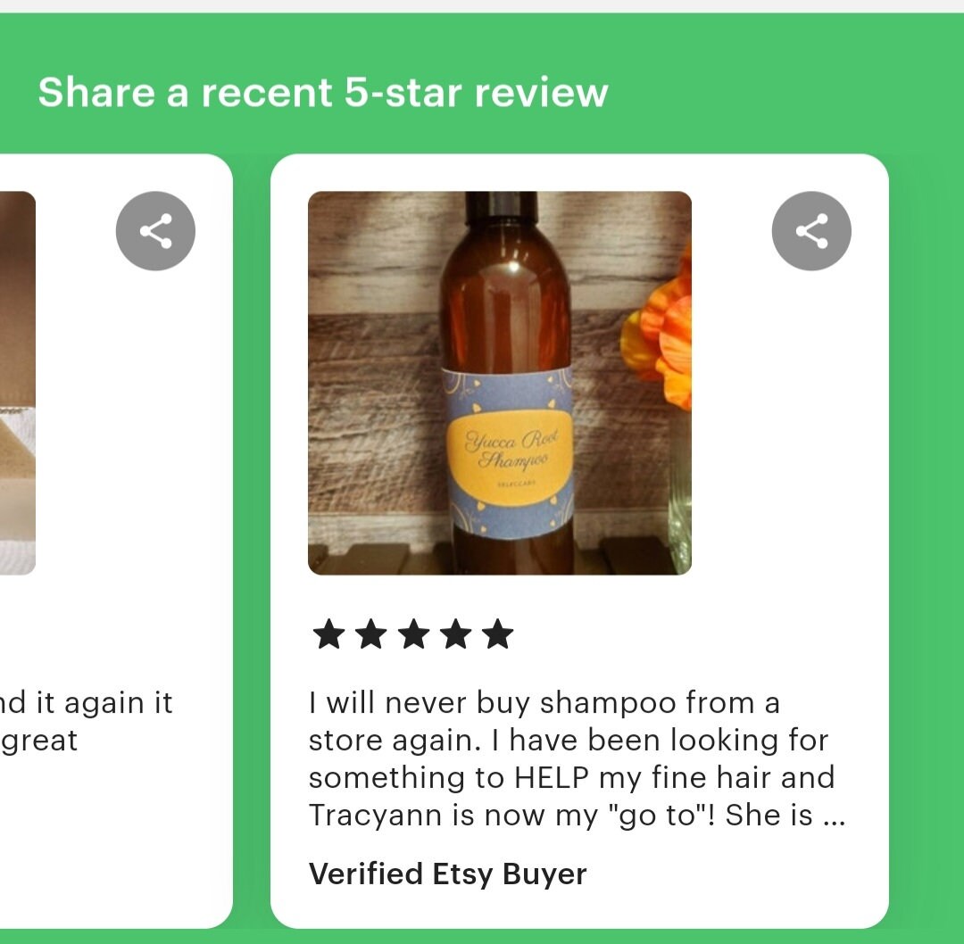 Yucca Root Shampoo level up Selfcare - Etsy