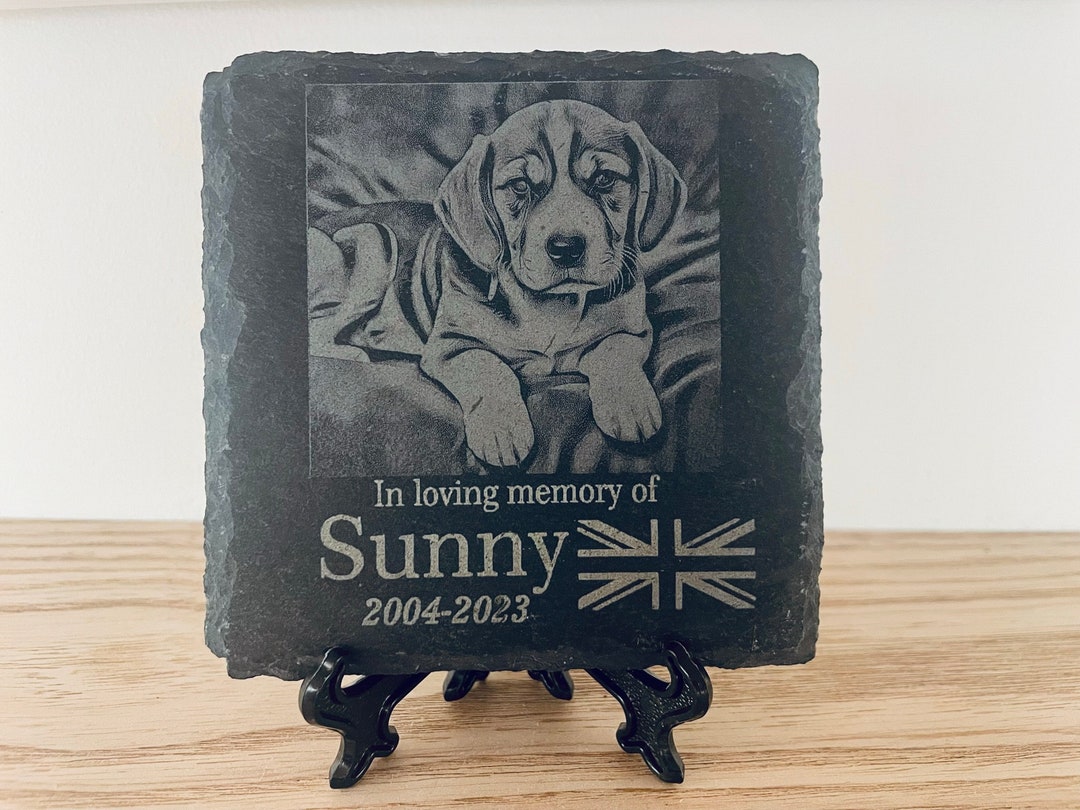 Dog Memorial Plaque, Pet Memorial Plaque, Pet Memorial Stone, Pet Grave ...