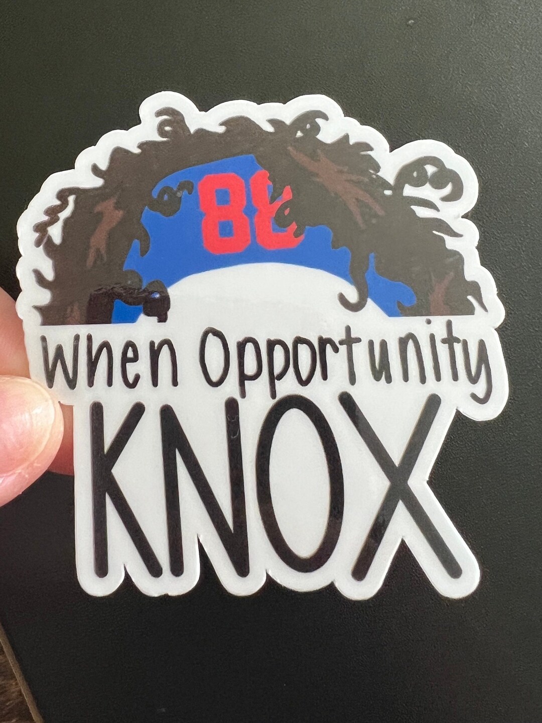 When Opportunity KNOX - Dawson Knox Sticker - Etsy
