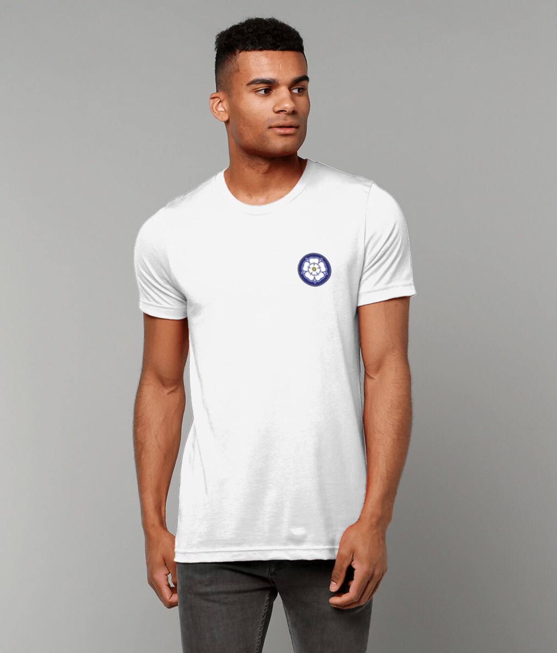 Leeds United - White Rose Tee - LUFC - Etsy