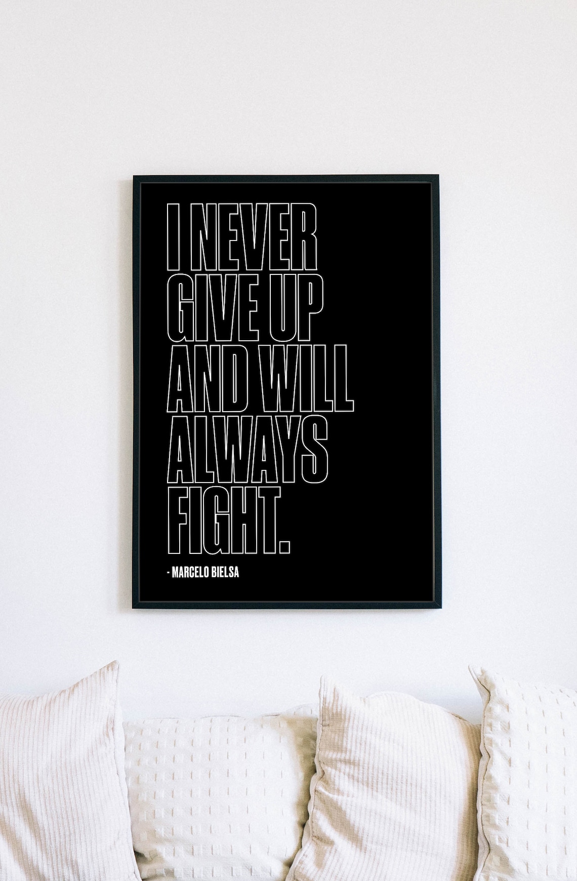 Leeds United Marcelo Bielsa Quote Poster LUFC - Etsy