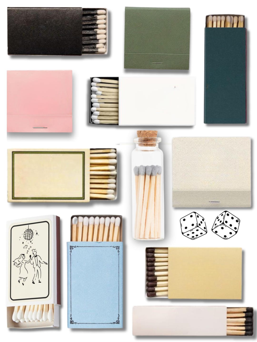 Personalized Matchbox Art Print Template, Editable Canva Template ...