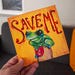 Save Me | Original Acrylic Painting on Canvas Panel by Urturt - Etsy