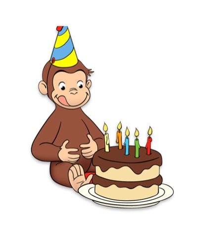 Curious George Birthday Party Favors Gift Boy or Girls Set of - Etsy