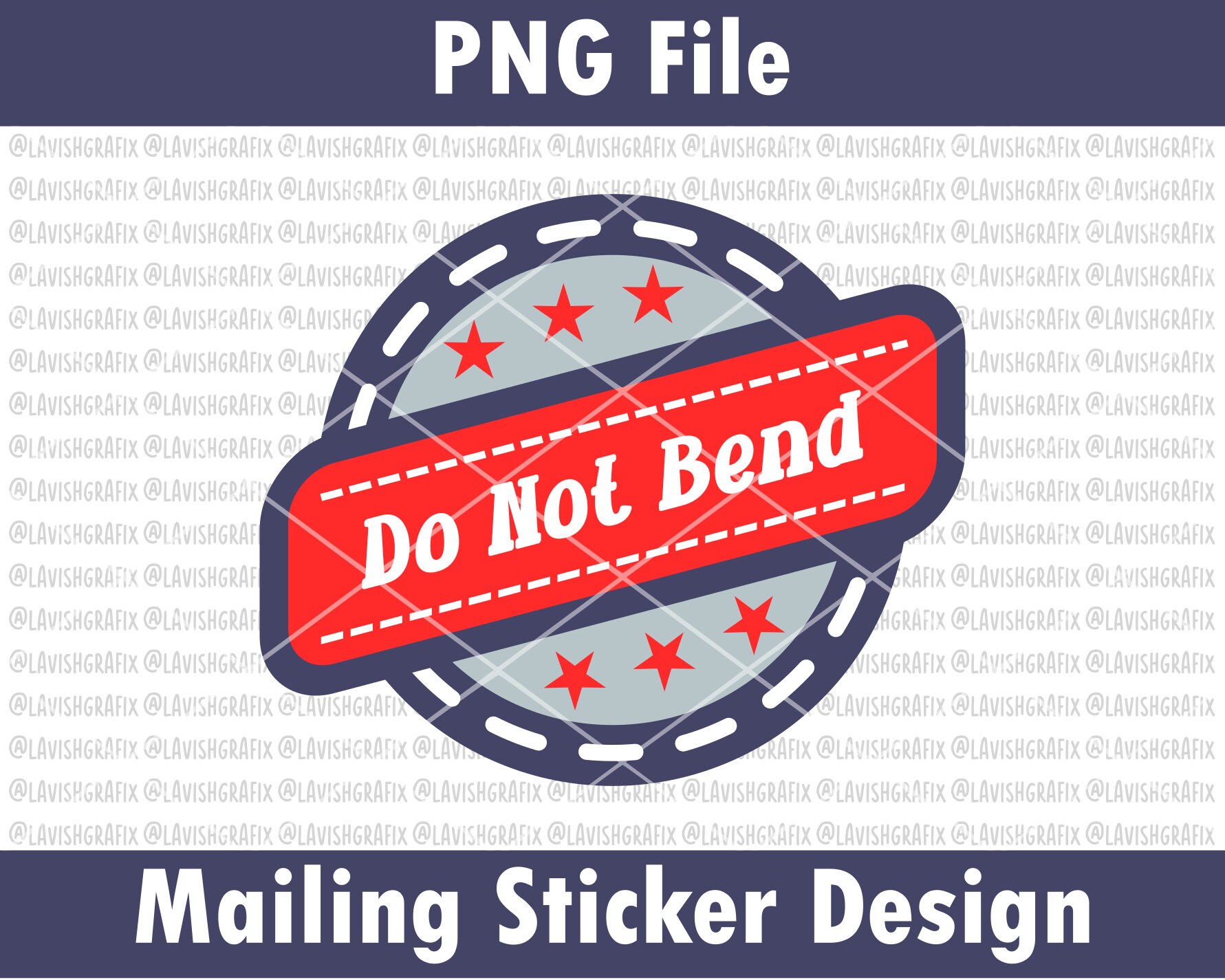 Do Not Bend Sticker Design Png Print and Cut Small - Etsy