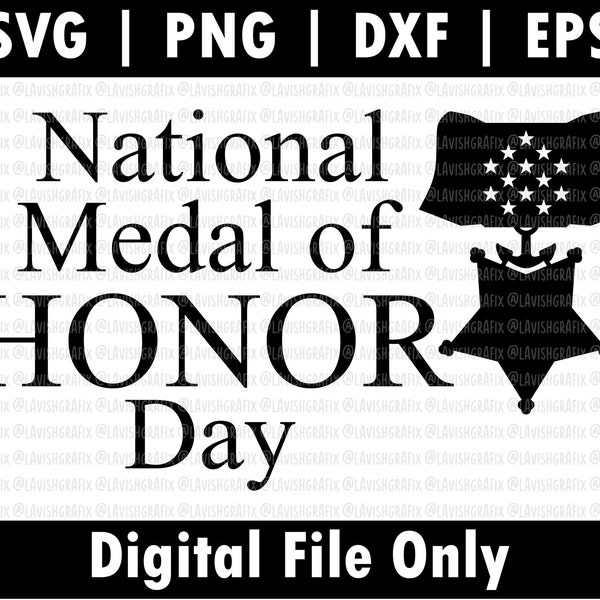 Medal of Honor Svg - Etsy