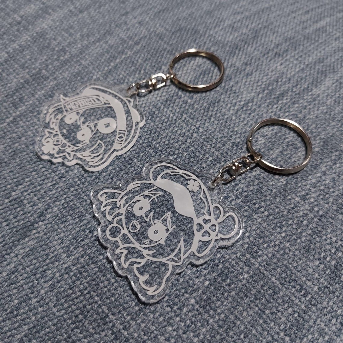 Genshin Impact Acrylic Keychains 5 Star Characters - Etsy