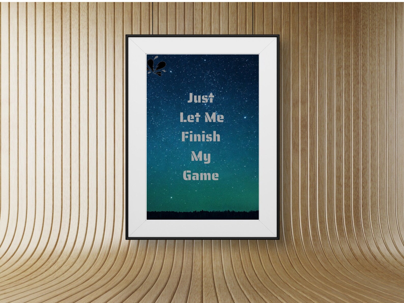 Just Let Me Finish My Game, Game Room Decor, Game Room Wall Art, Game ... Just Let Me Finish My Game, Game Room Decor, Game Room Wall Art, Game ...