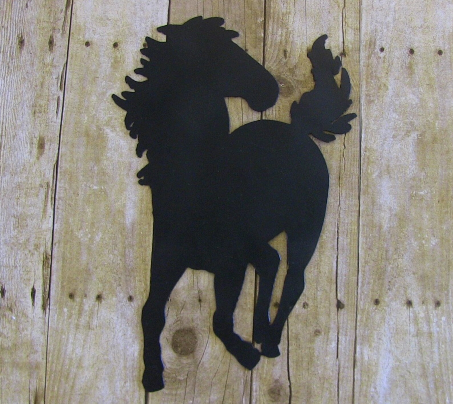 Custom Plasma Cut Metal Sign running Horse - Etsy