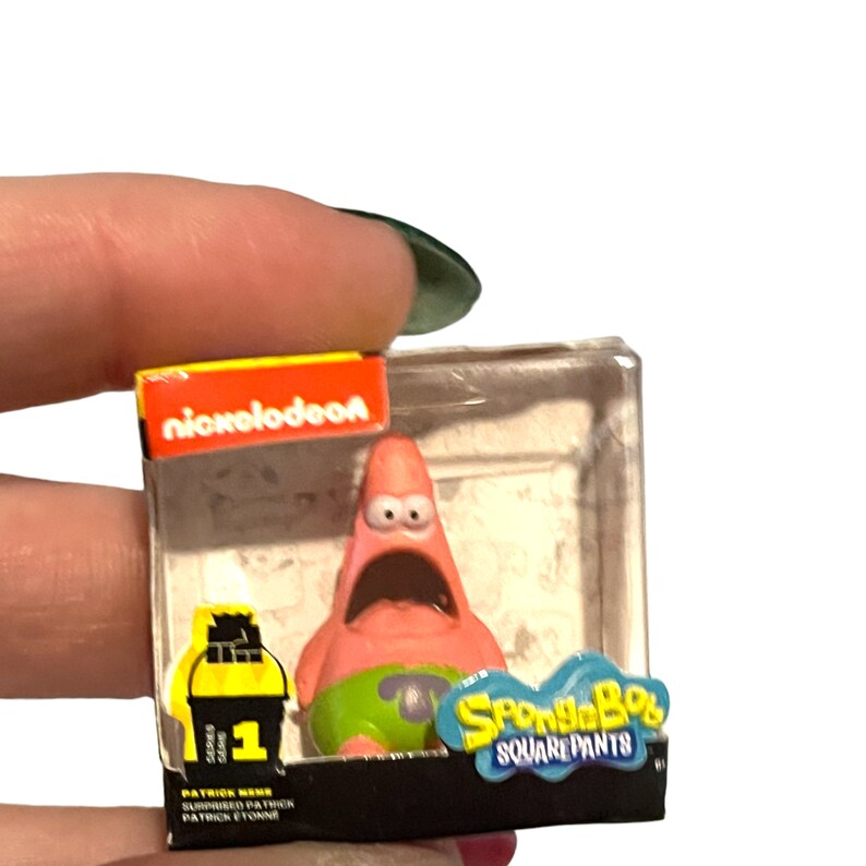 Spongebob Krabby Patty Imagination Jellyfishin Karate Patrick Mini Toy ...