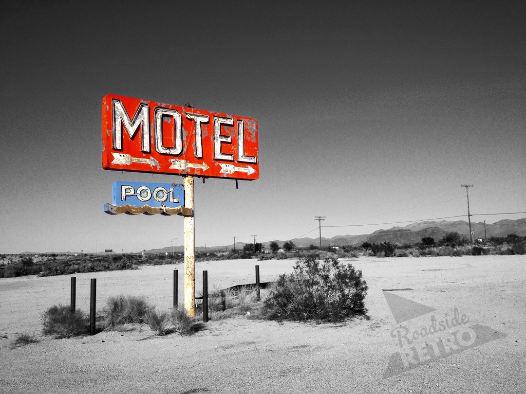 Whiting Brothers Vintage Neon Sign Fine Art Print Signed and Matted - Etsy