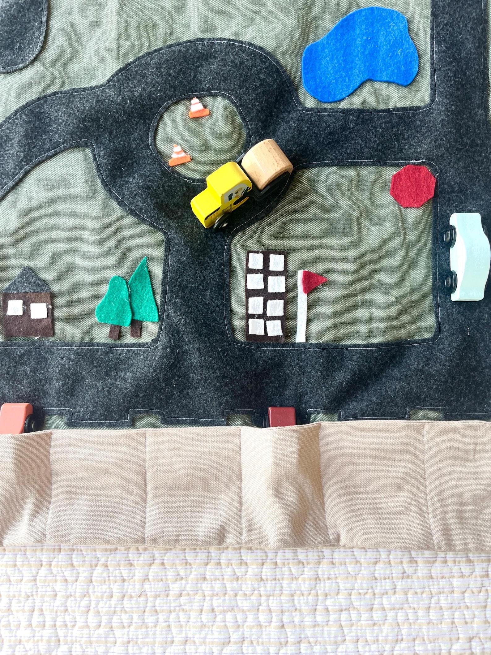 Beginner Friendly Rollup Road Mat for Toddlers Sewing Pattern With ...