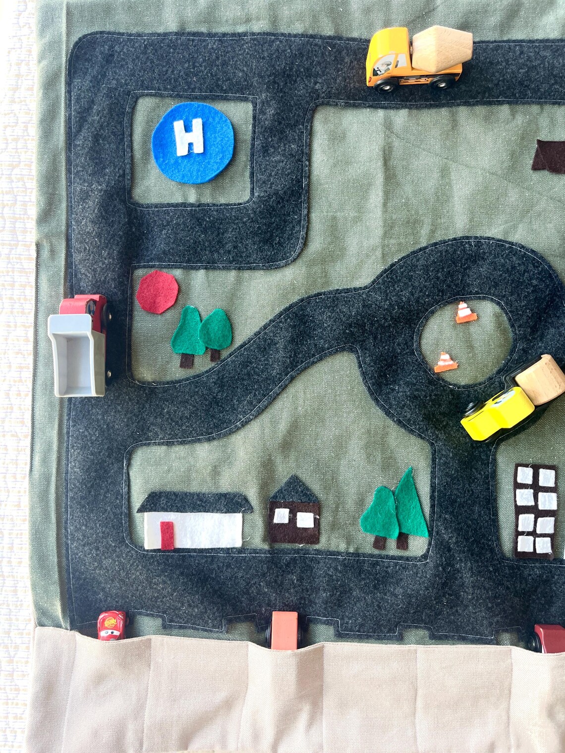 Beginner Friendly Rollup Road Mat for Toddlers Sewing Pattern With ...