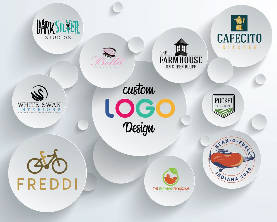 Custom Logo Design - Logo Creation - Logo Design Service - Graphic ...