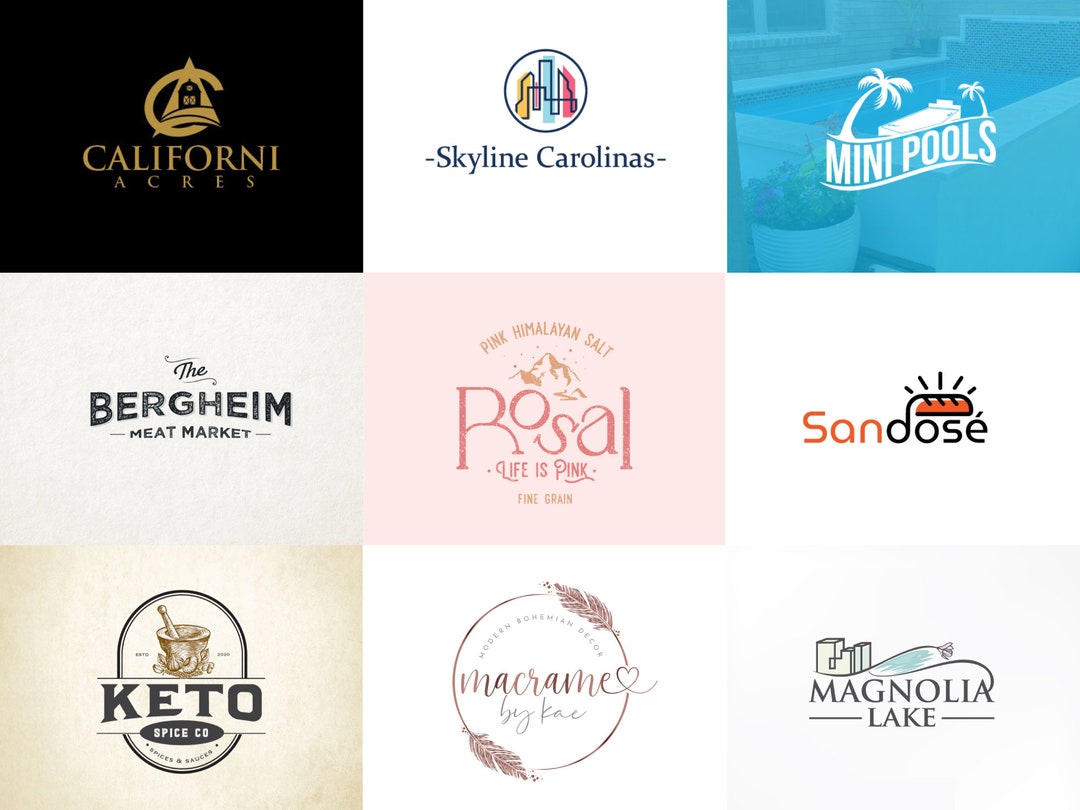 Custom Logo Design, Modern Luxury Brand Logos, Model Logo, Fashion Logo ...
