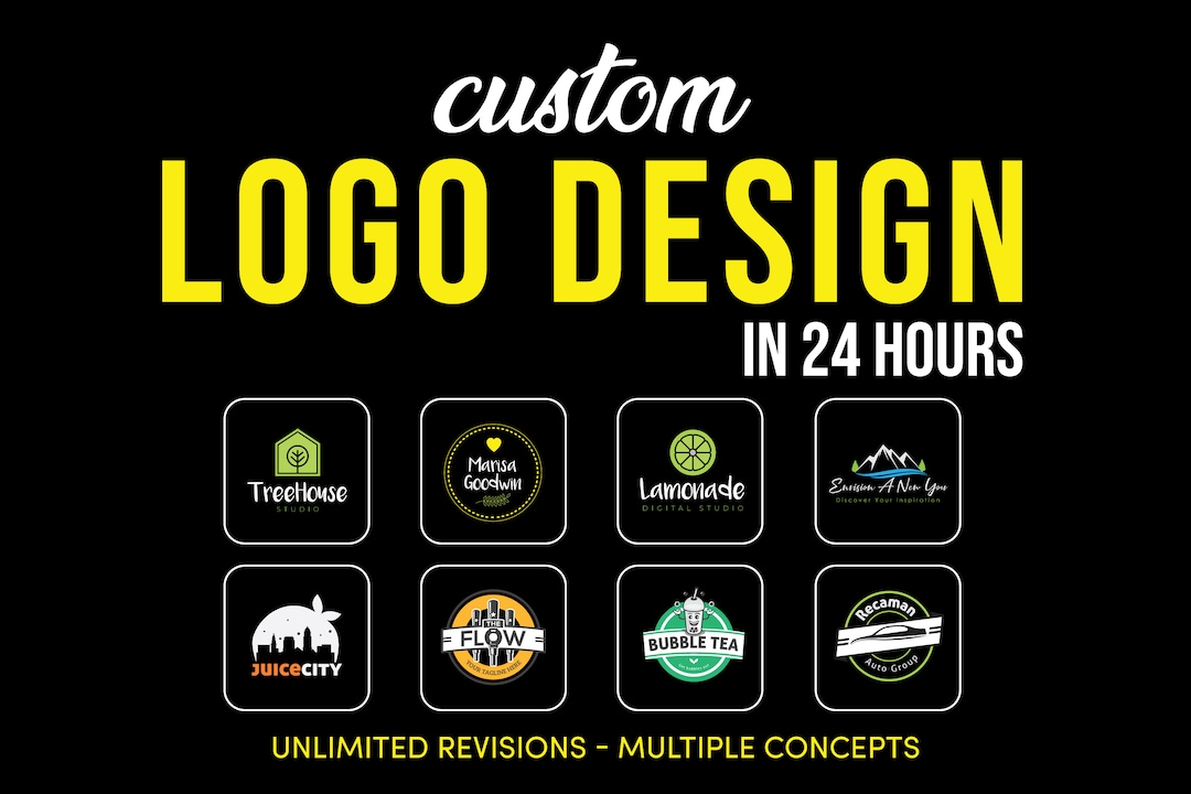 Custom Business Logo Design for Brand, Digital Logo Design Custom, Logo ...