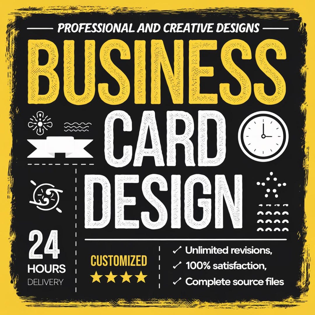 Custom Business Card Design, Business Card, Custom Design, Business ...