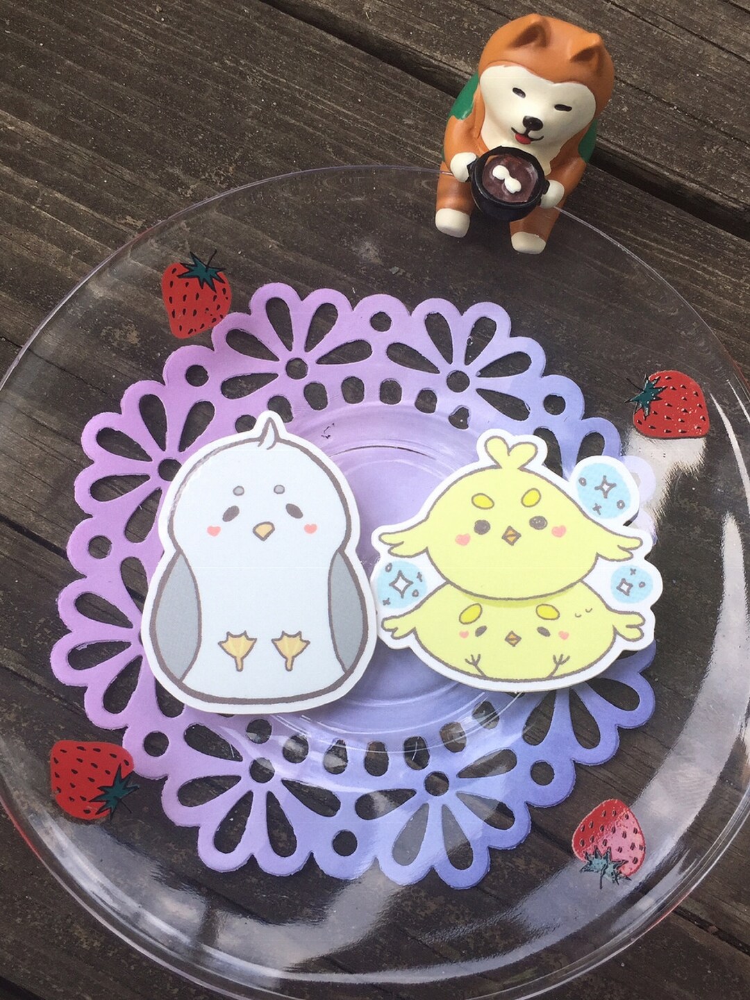 Cute Smol Birb Vinyl Stickers | Kawaii Seagull & Squishy Chicks ...