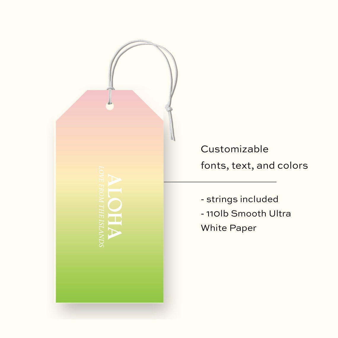 Editable Hang Tag Template Tag Label Swing Tag Clothing - Etsy