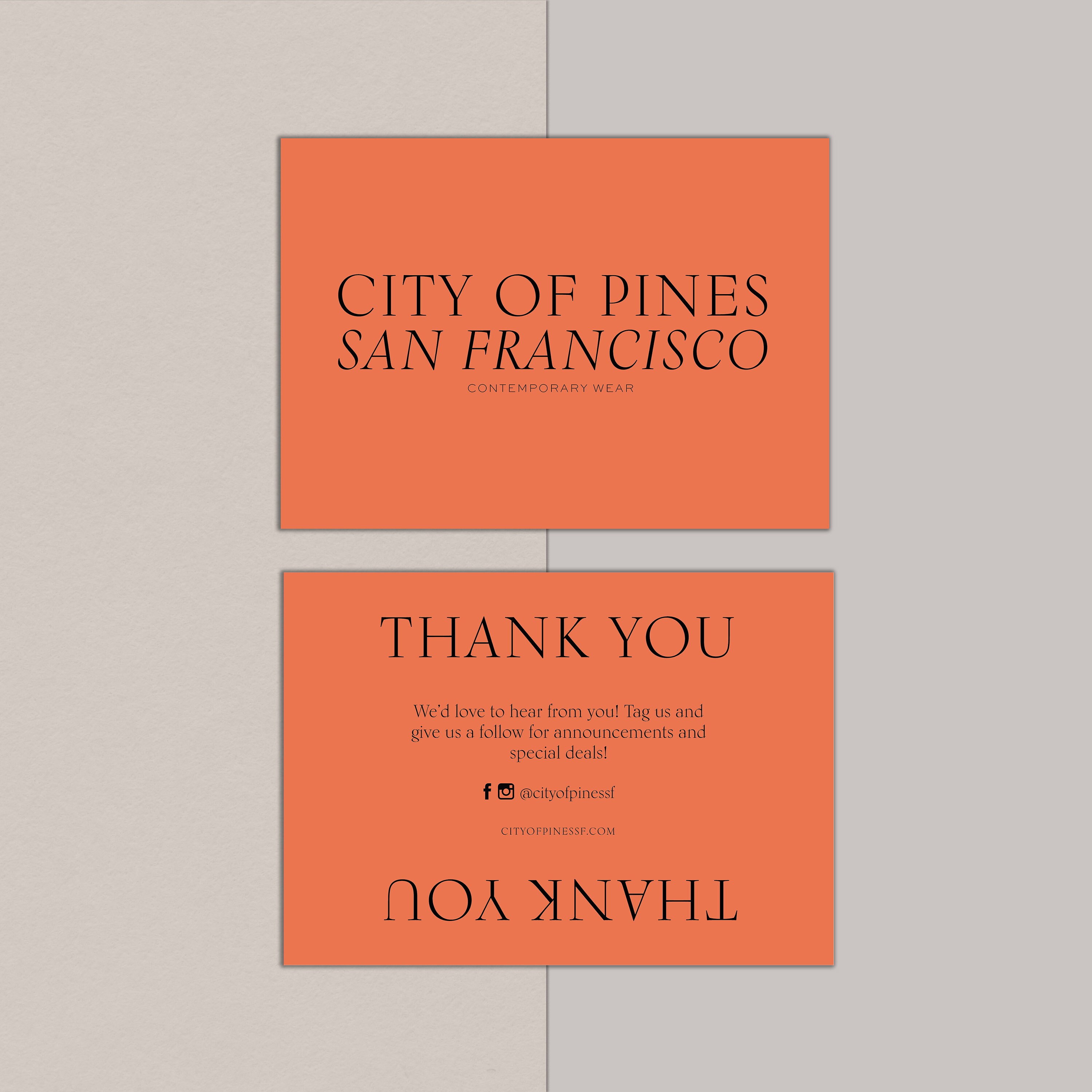 Modern Thank You Insert Card Printable Thank You for Your - Etsy