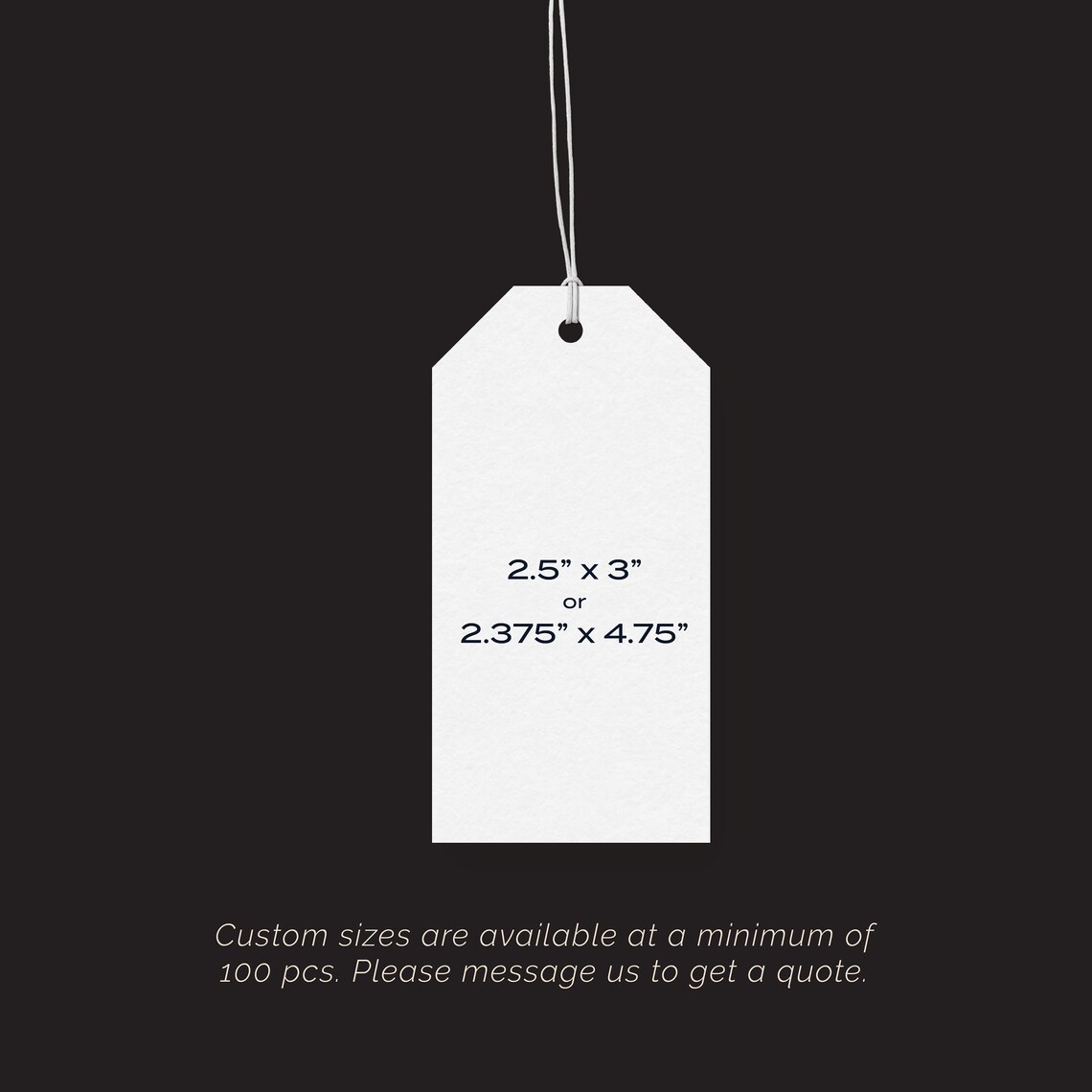 Hang Tags for Clothing Hang Tag for Apparel Hang Tag | Etsy