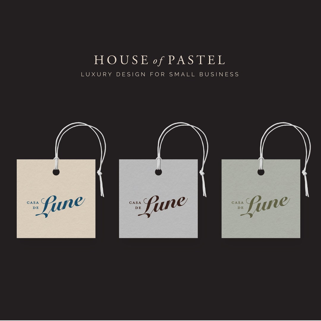 Rectangle Hang Tags | Custom Logo Clothing Tags | Customized Price Tags ...