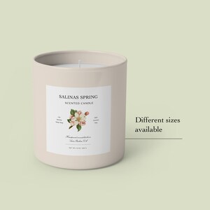 Candle Label Design | Candle Label SVG | Candle Label Template ...