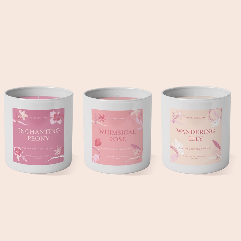 Custom Candle Labels Personalized Labels Candle Label | Etsy