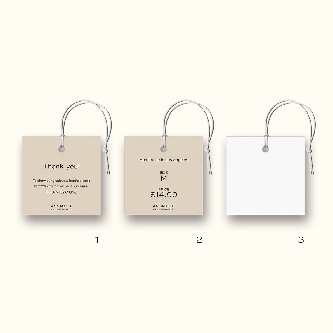 Custom Hang Tag Clothing Label Swing Tag for Clothing - Etsy