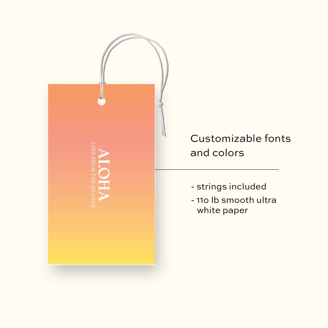 Hang Tags for Clothing Hang Tag for Apparel Hang Tag - Etsy