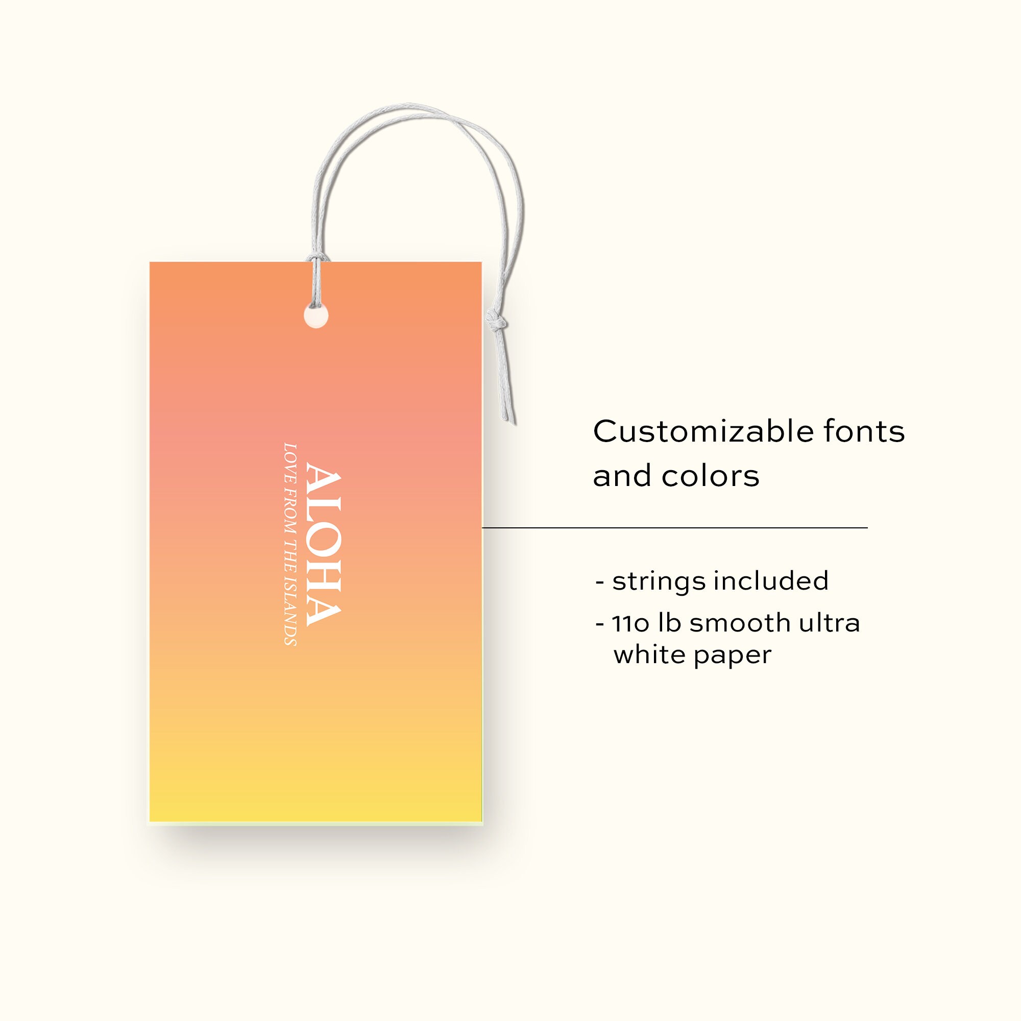 Hang Tags for Clothing Hang Tag for Apparel Hang Tag - Etsy