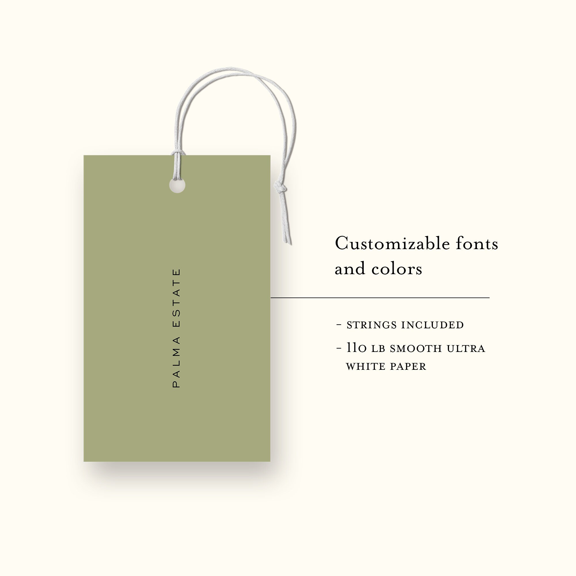 Shirt Tag Custom Clothing Labels Swing Tag Customizable - Etsy