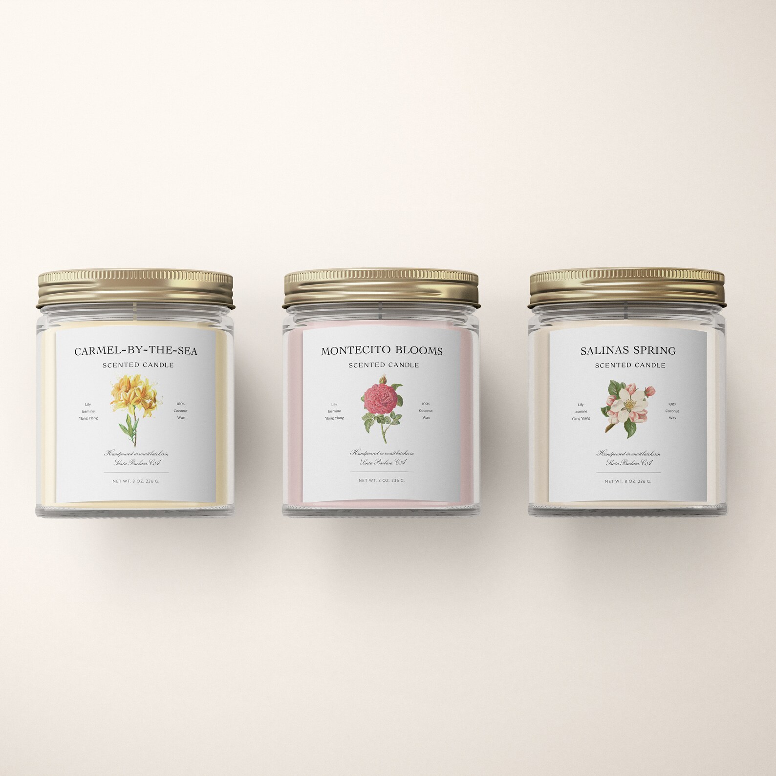 Candle Label Design Candle Label SVG Candle Label Template | Etsy