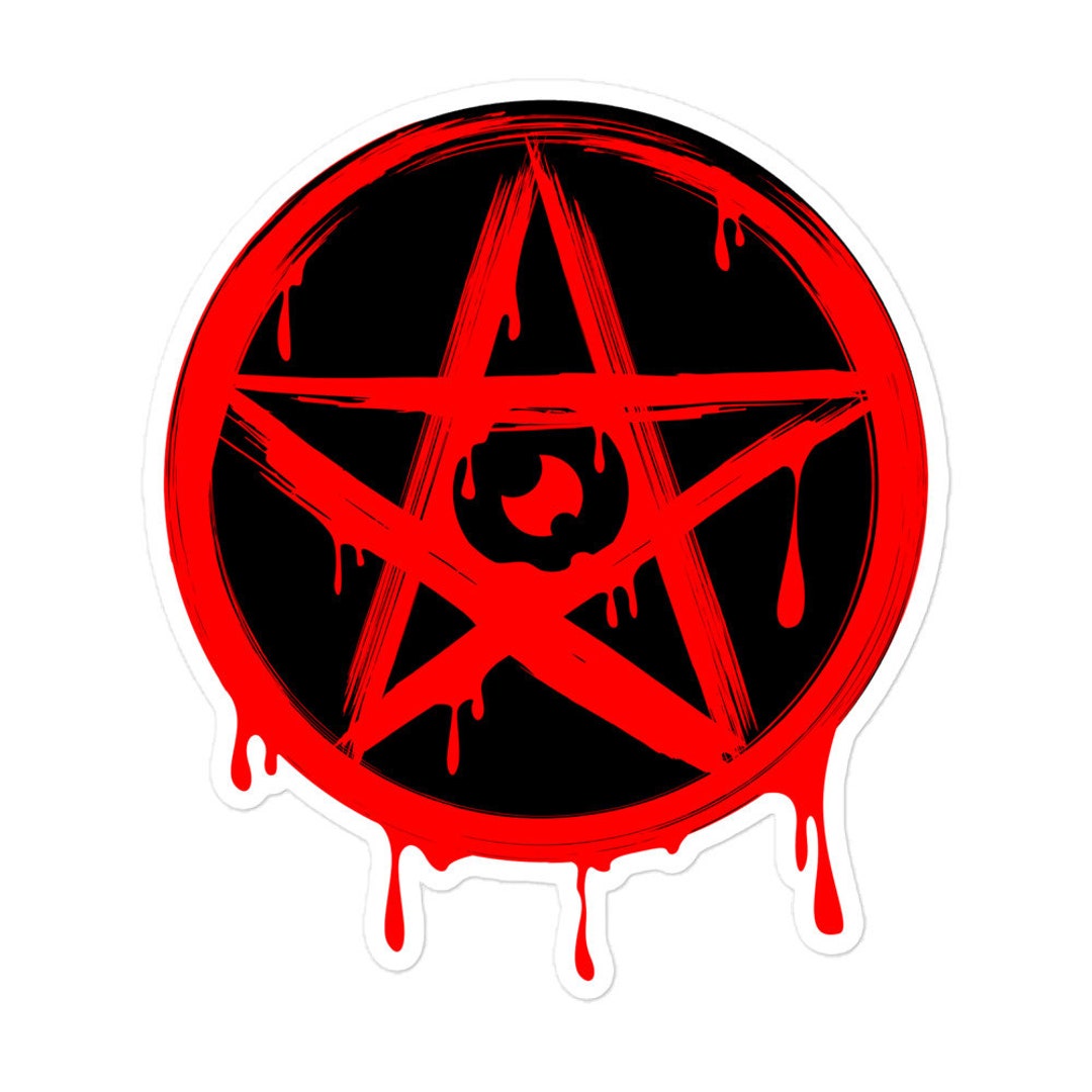 Anarchy Blood Eye Sticker - Etsy