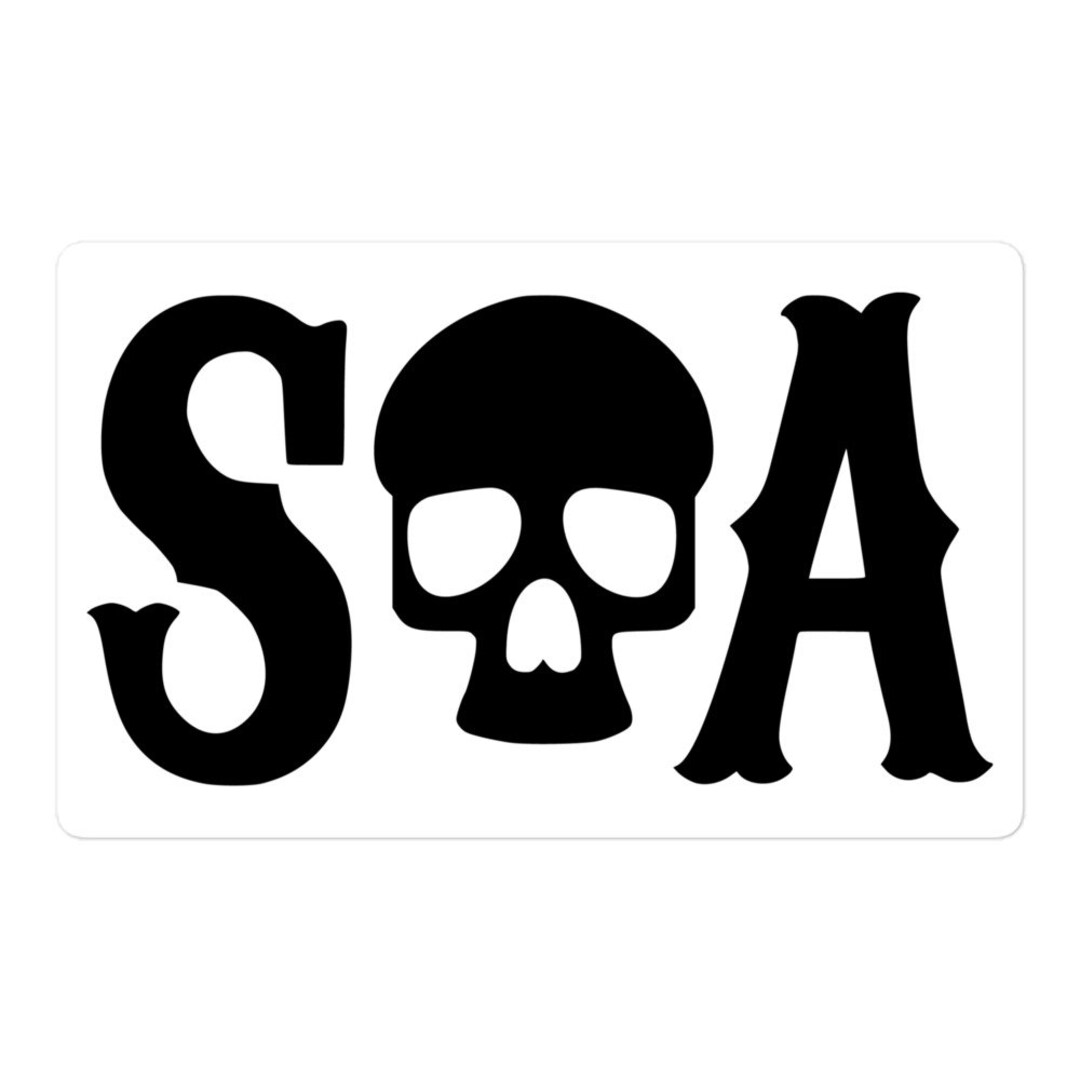 Sons of Anarchy Sticker (SOA) - Etsy