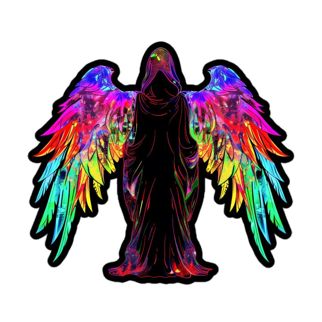 The Cosmic Reaper Sticker - Etsy