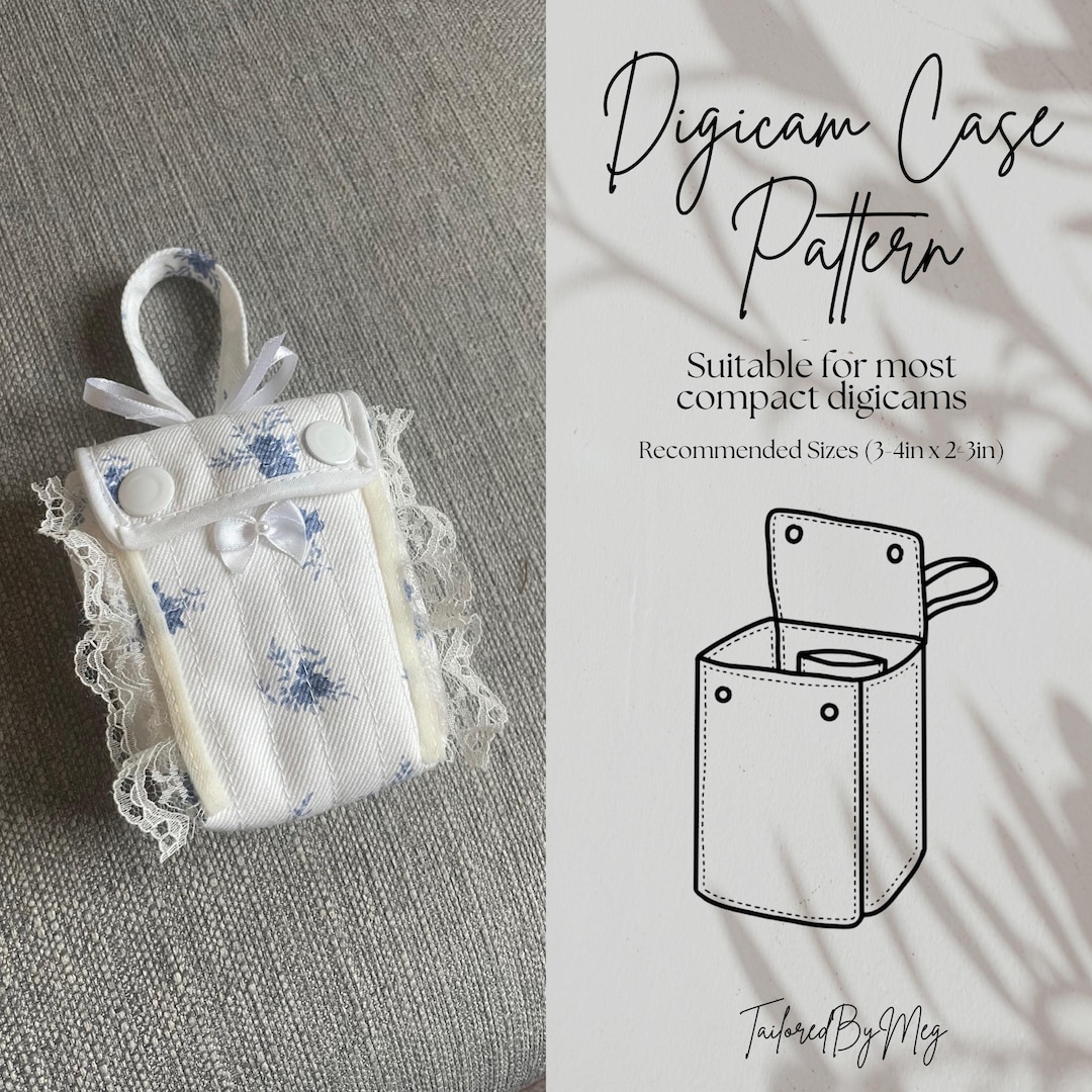 Digicam Case Pattern - Etsy