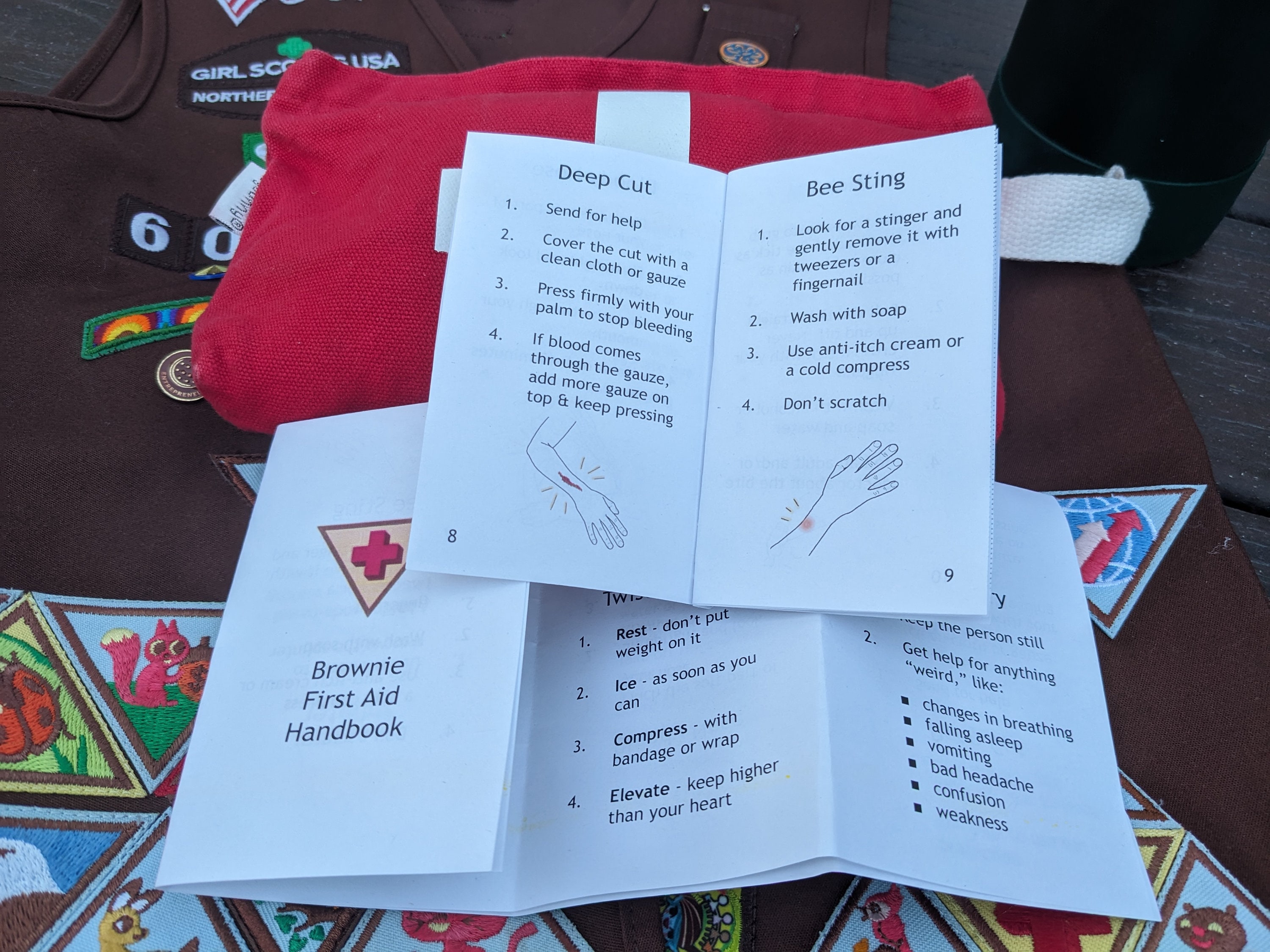 Brownie First Aid Handbook (DIGITAL DOWNLOAD) - Etsy