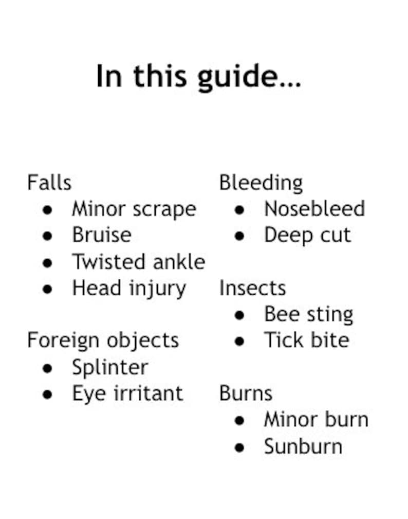 Brownie First Aid Handbook (DIGITAL DOWNLOAD) - Etsy