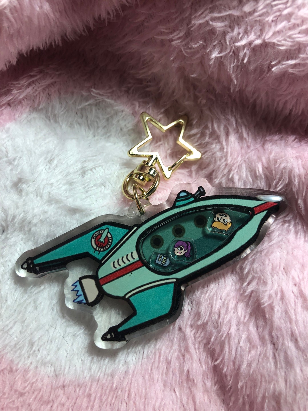 Future Express Ship Shaker Charm - Etsy