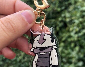 Appa and Aang Keychain - Etsy