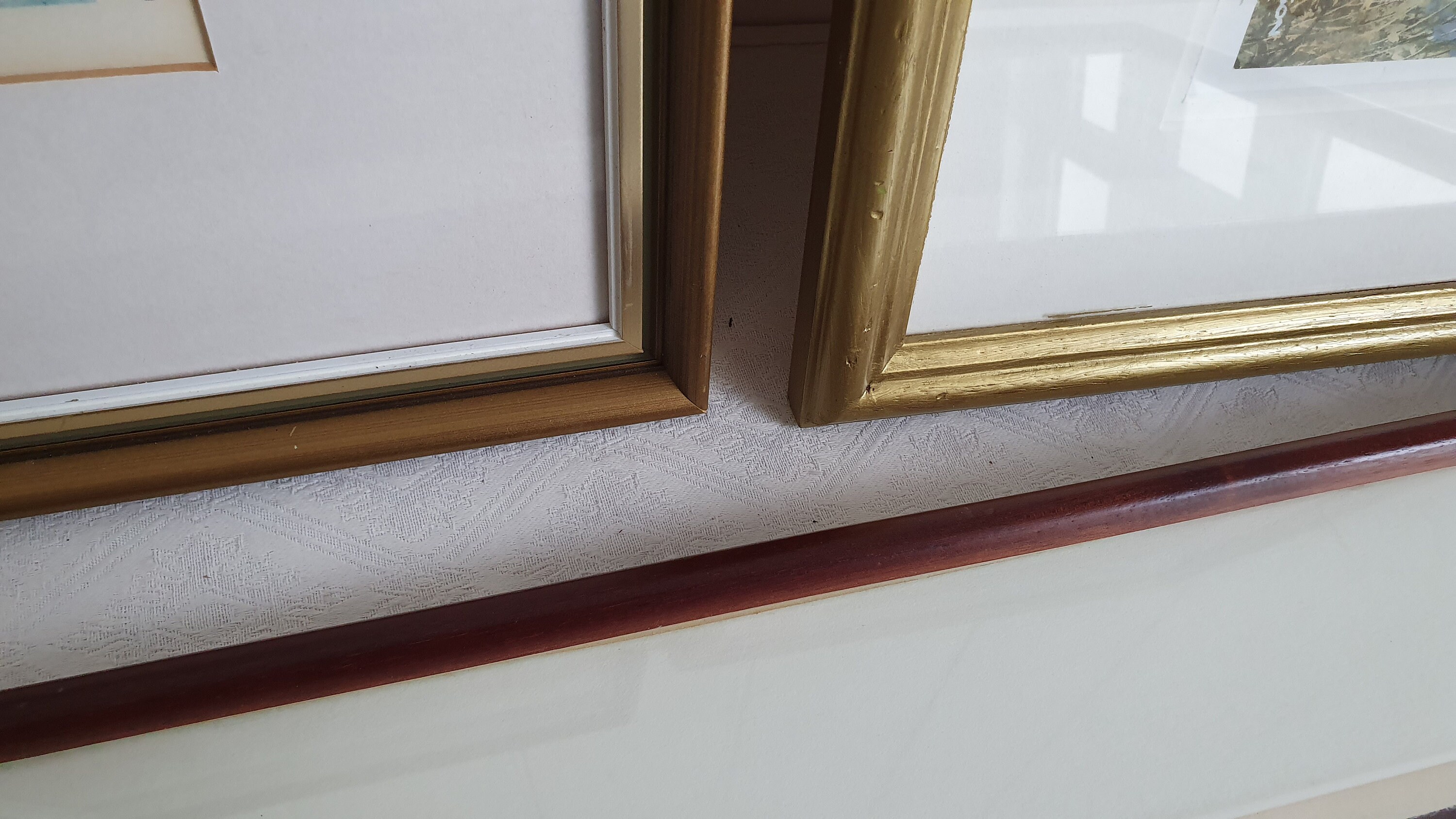 Three 3 Large and Long Picture Painting Frames With Glass And | Etsy