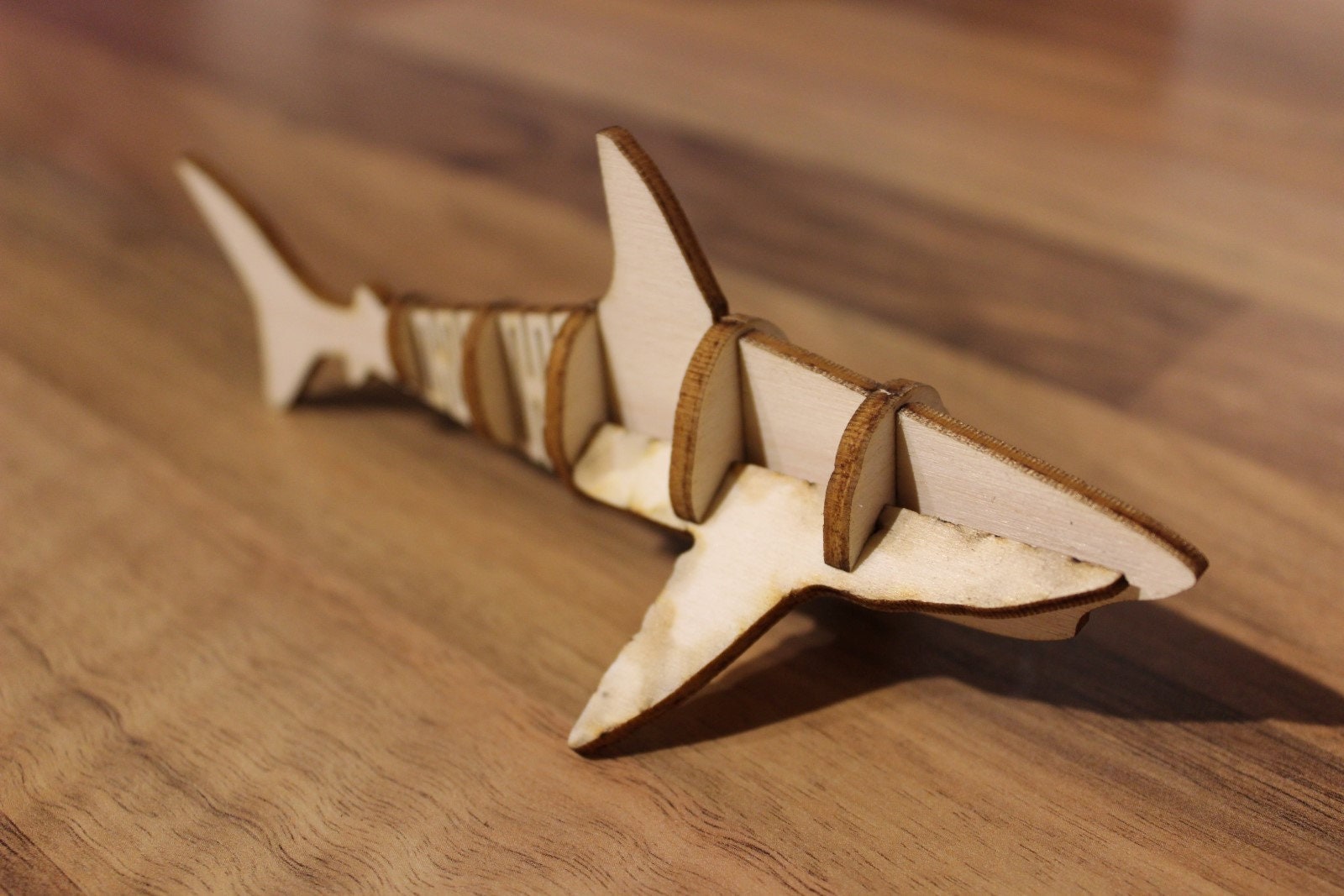 3D Shark Puzzle Plans, Toy Fish Files - Etsy