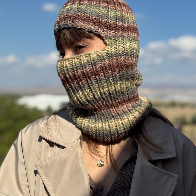 Hood and Face Covering - Etsy
