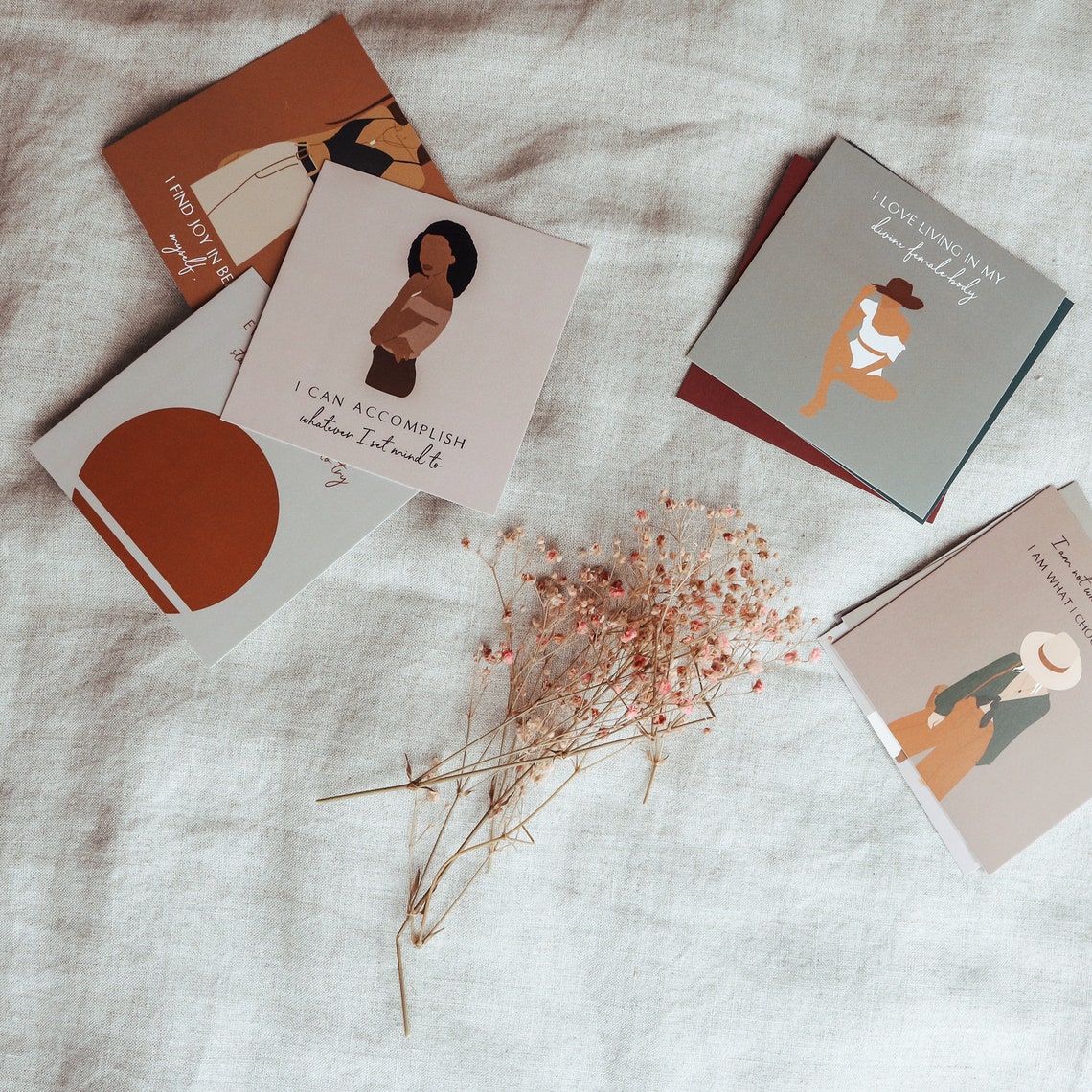 Girl Boss Affirmation Cards Women Empowerment Affirmation - Etsy